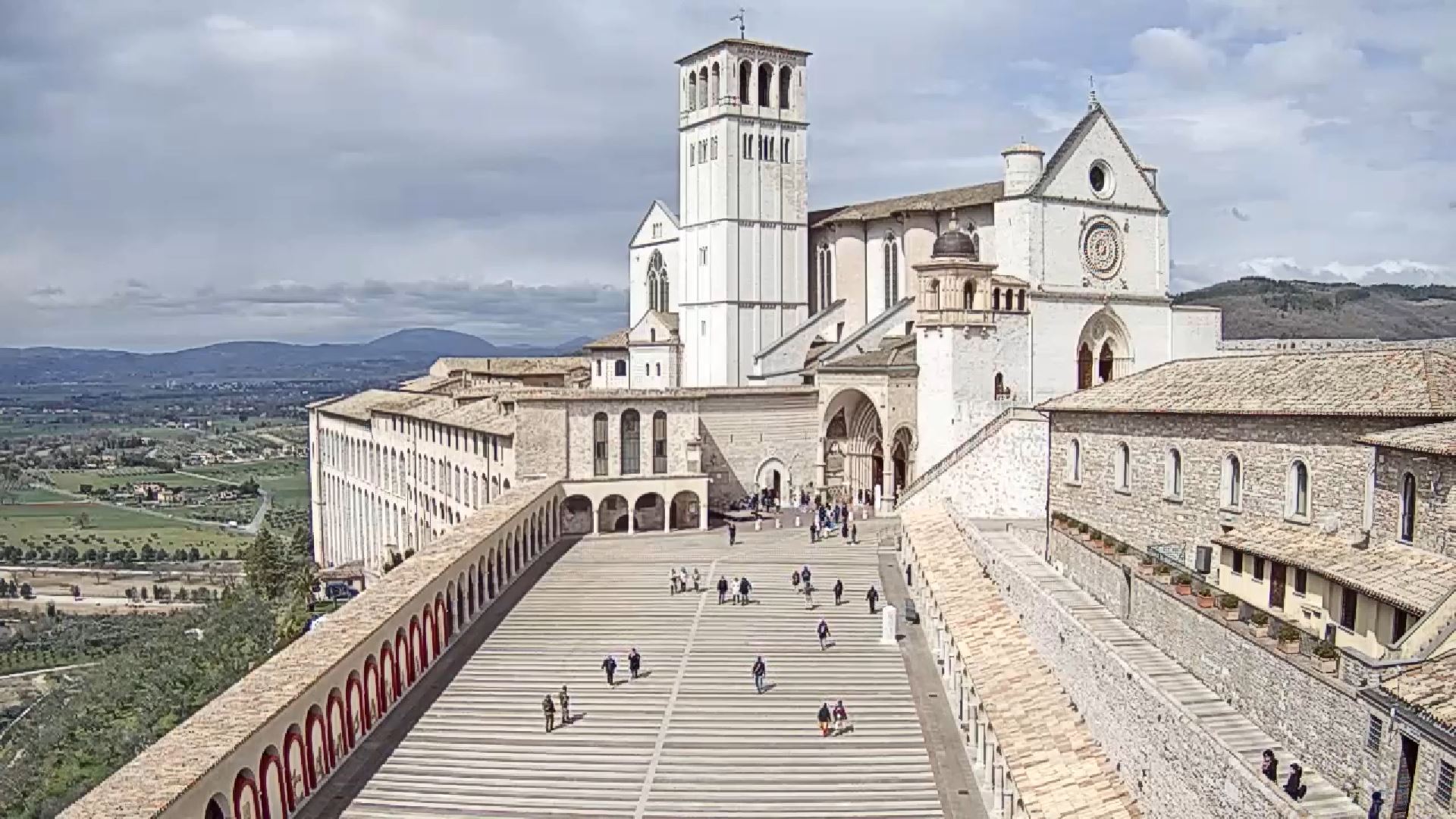 Webcam Assise - basilica - Ombrie - Italie - Vision-Environnement